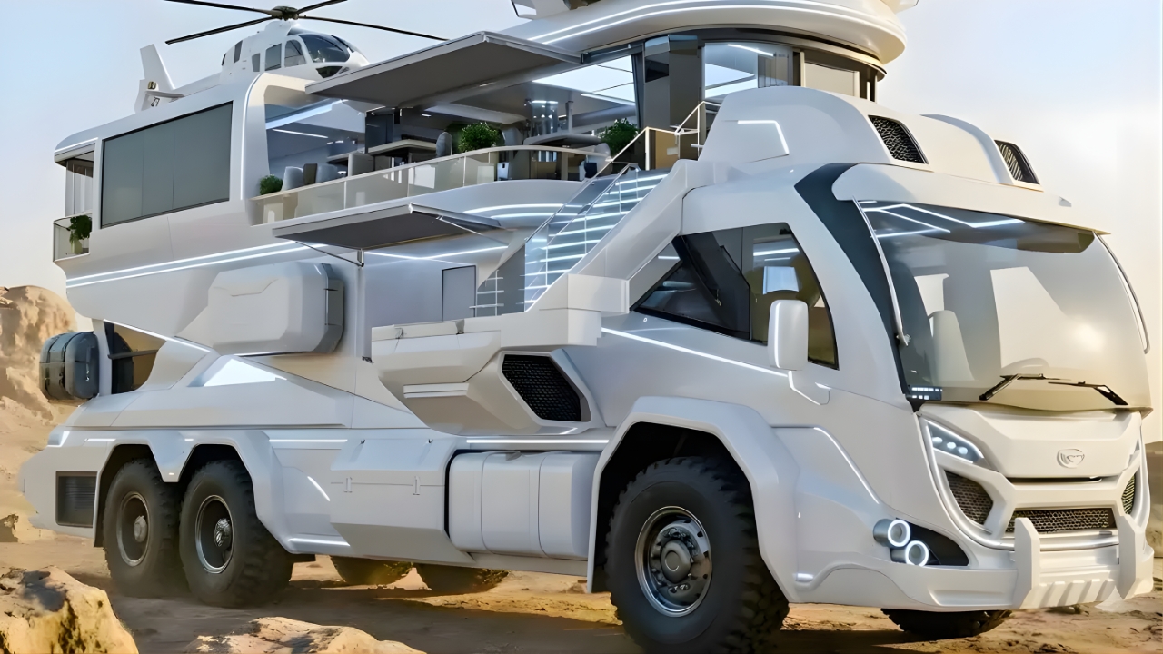 All-New 2026 BYD Electric Motorhome Combines Long-Range EV Technology ...