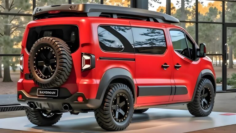 Dacia Sandman 2026 Revealed: Budget-Friendly Van with Smart Design and ...
